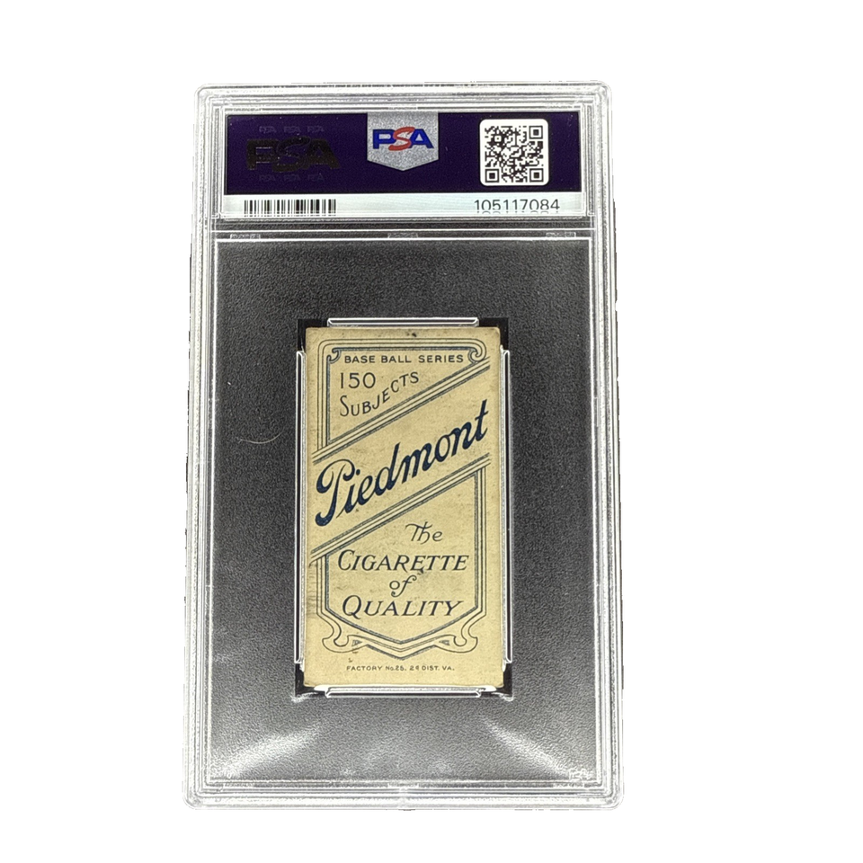 1909-11 T206 Piedmont 150 Red Ames Hands At Chest PSA 3 New York Giants ...