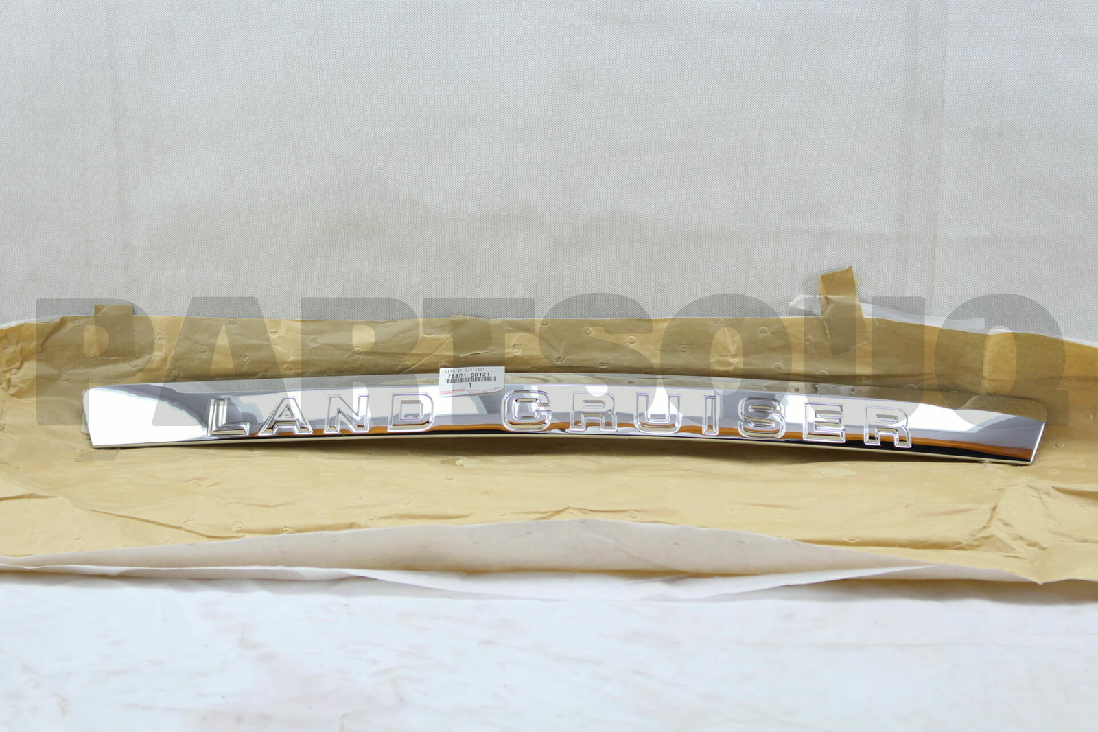 7680160121 Genuine Toyota GARNISH SUB-ASSY, BACK DOOR, OUTSIDE RH 76801 ...