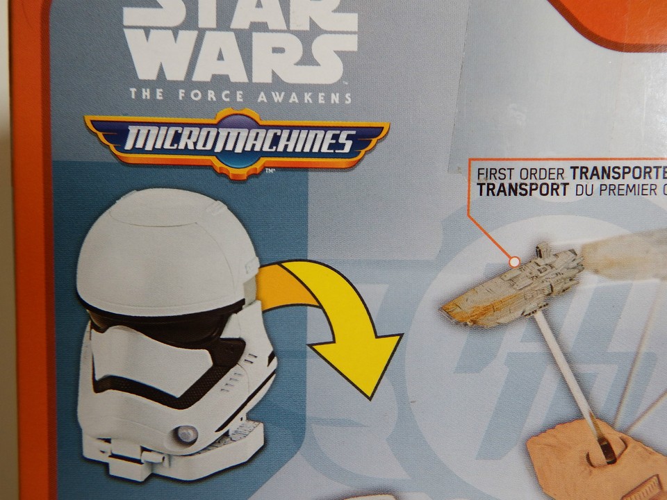 Star Wars The Force Awakens Micro Machines First Order Stormtrooper ...
