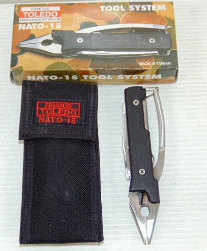 Toledo Nato-1s Tool System Multi Army Knife Military Pocket Tool New In ...