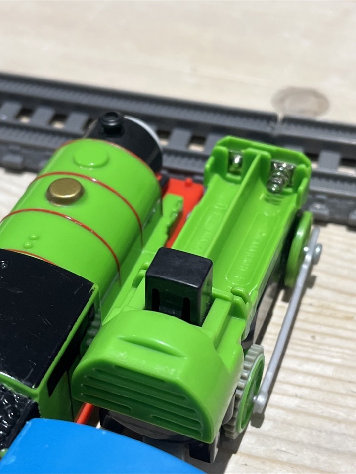 Thomas Trackmaster Revolution TALKING PERCY battery train | eBay UK