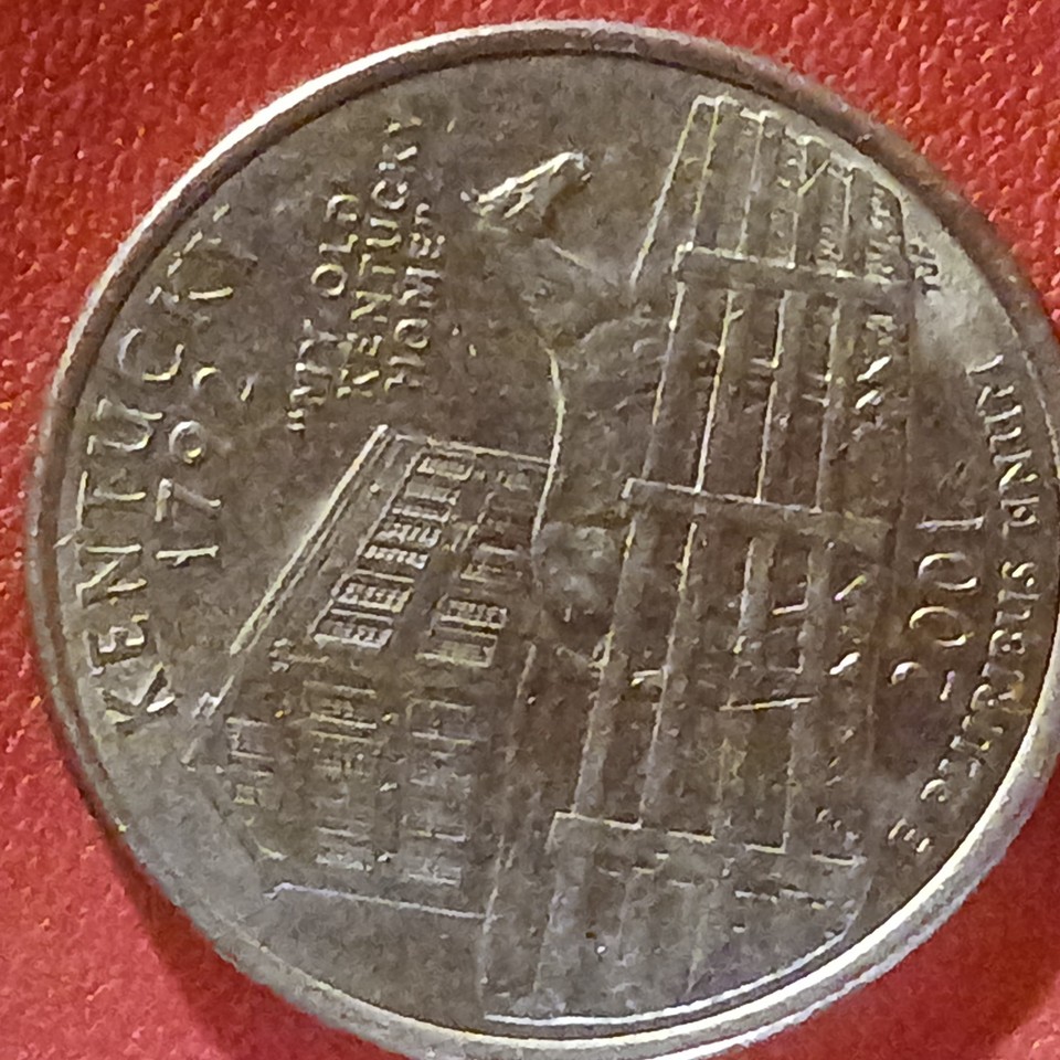 2001 P Kentucky State Quarter error | eBay