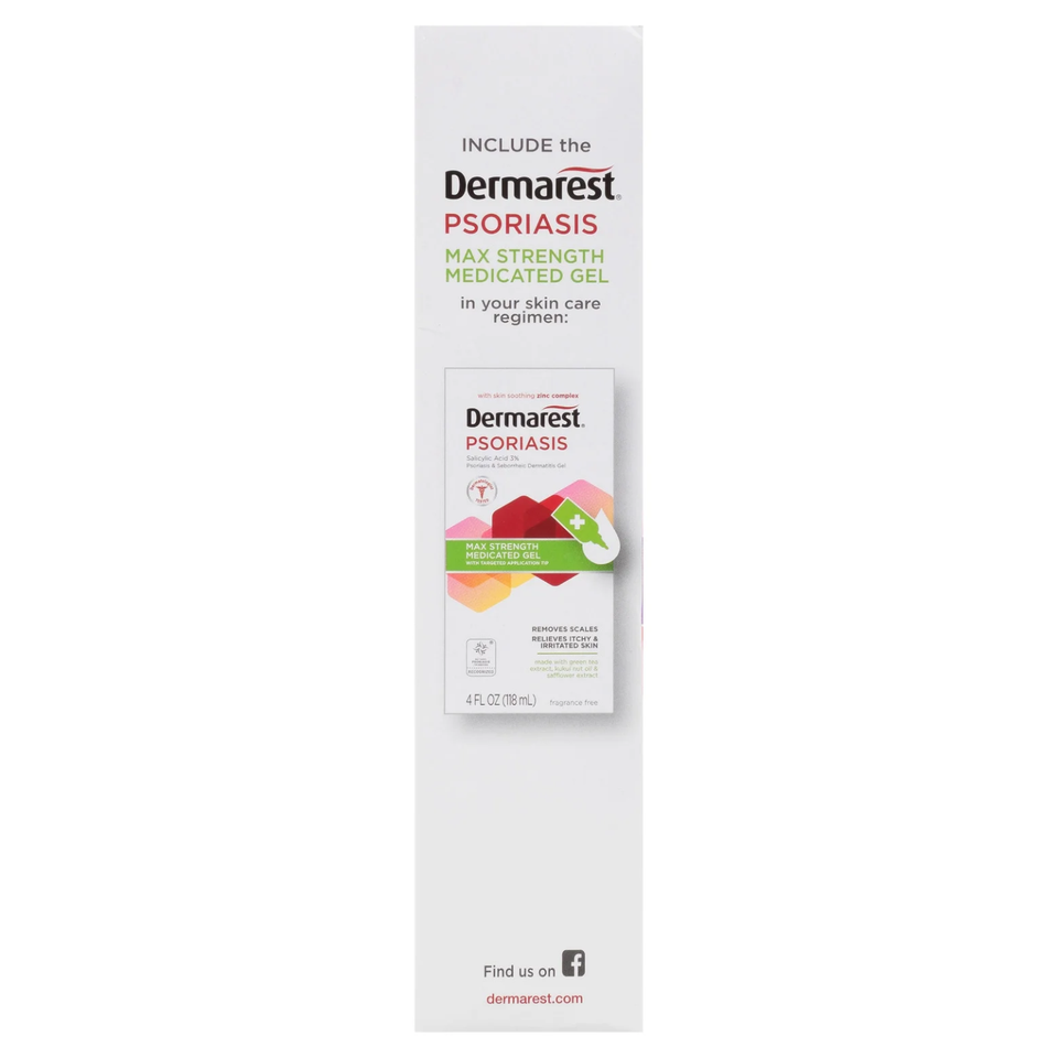 ( Pack of 2 ) Dermarest Psoriasis Medicated Shampoo Plus Conditioner, 8 ...