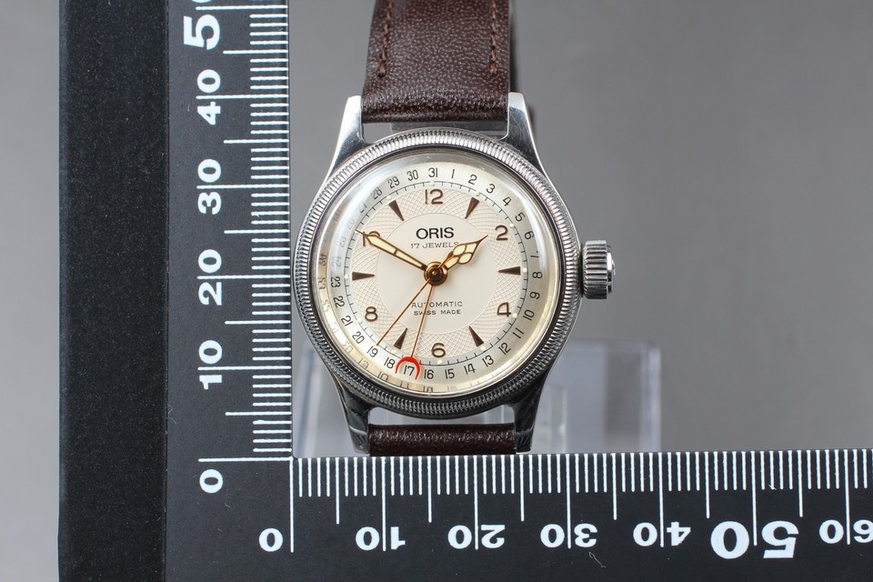 [Near MINT] ORIS Big Crown Pointer Date 7400 Cream Dial Automatic Men's ...