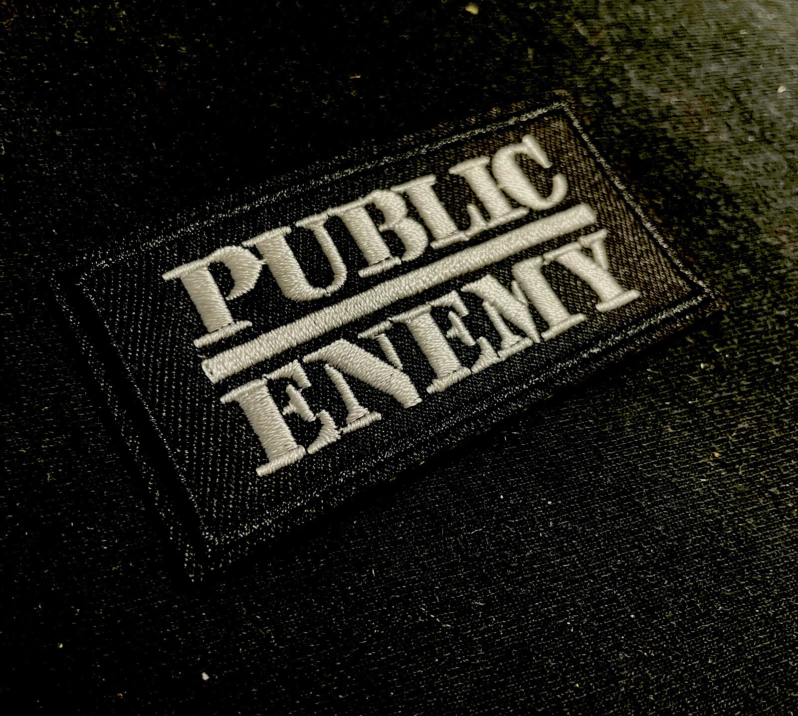 PUBLIC ENEMY PATCH FLAVA FLAV CHUCK D PROFFESOR GRIFF DEF JAM HIP HOP ...