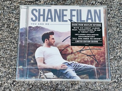 Shane Filan SIGNED AUTOGRAPHED You And Me CD+DVD Fan Exclusive New ...