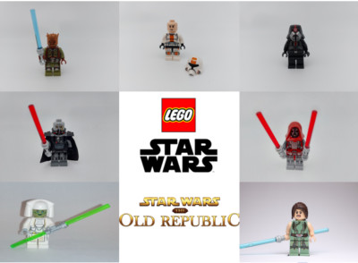 LEGO Star Wars The Old Republic Figuren Sith Jedi Selten | eBay