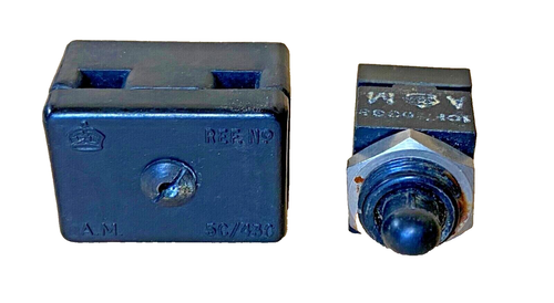 WW2 RAF AIR MINISTRY CONNECTOR & SWITCH ORIGINAL WARTIME LANCASTER ...