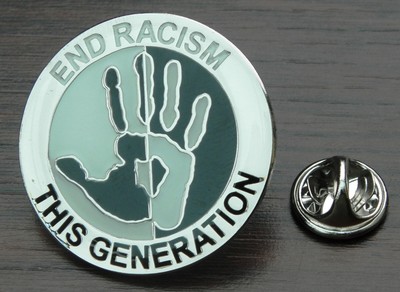 End Racism BLM Pin Badge Anti Racist / Fascist Solidarity Protest ...