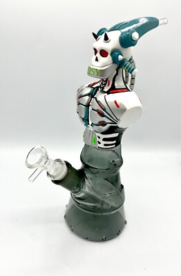 10.5" Bong Robot Design Water Pipe Smoking Shisha Hookah 14mm Bowl | eBay