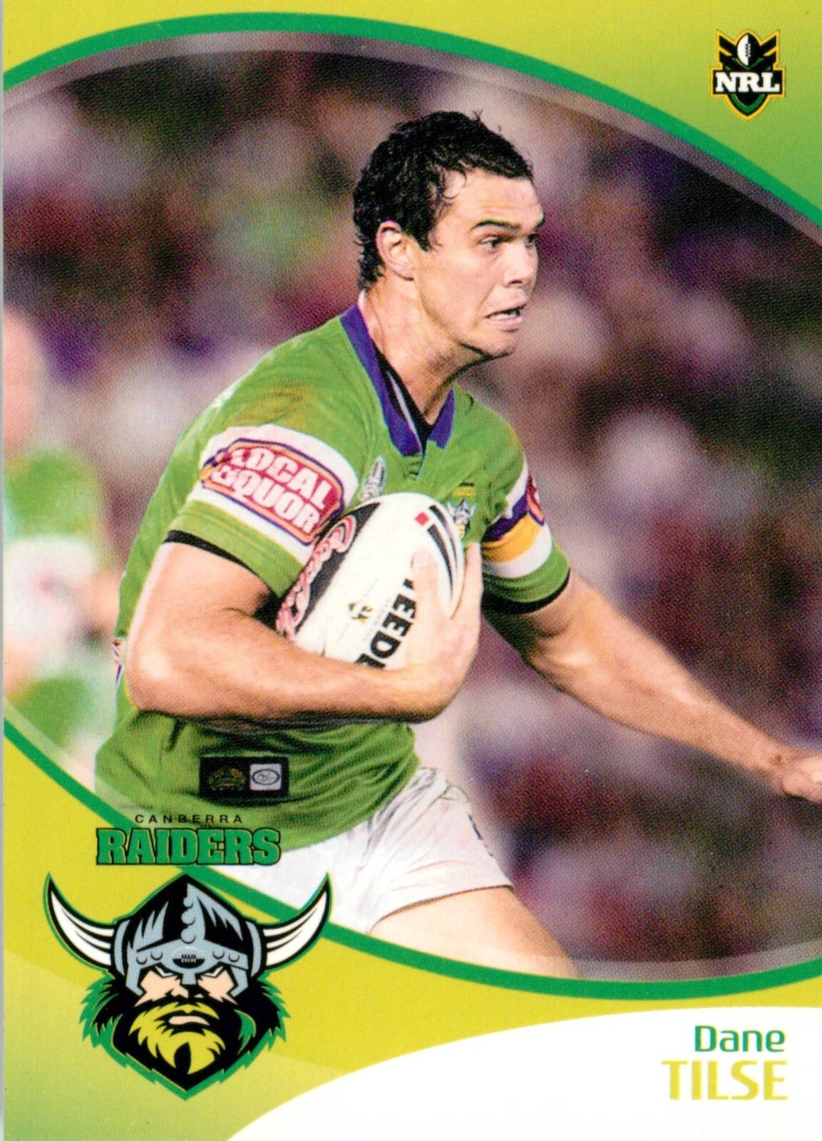 2009 CANBERRA RAIDERS NRL Card DANE TILSE Daily Telegraph | eBay Australia