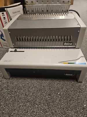 IBICO EPK 21 High Speed Punch and Bind System W Foot Pedal | eBay