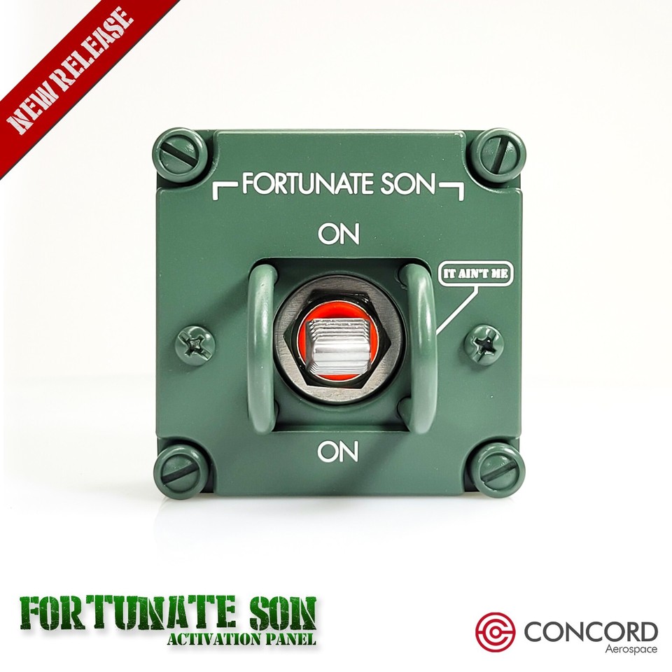 FORTUNATE SON ACTIVATION PANEL - MILITARY GREEN | eBay