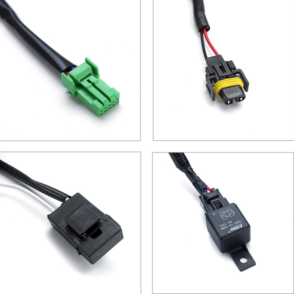 Front Bumper Fog Light Lamp w Cover Wire Kit For Mitsubishi Outlander 2016-2018 | eBay