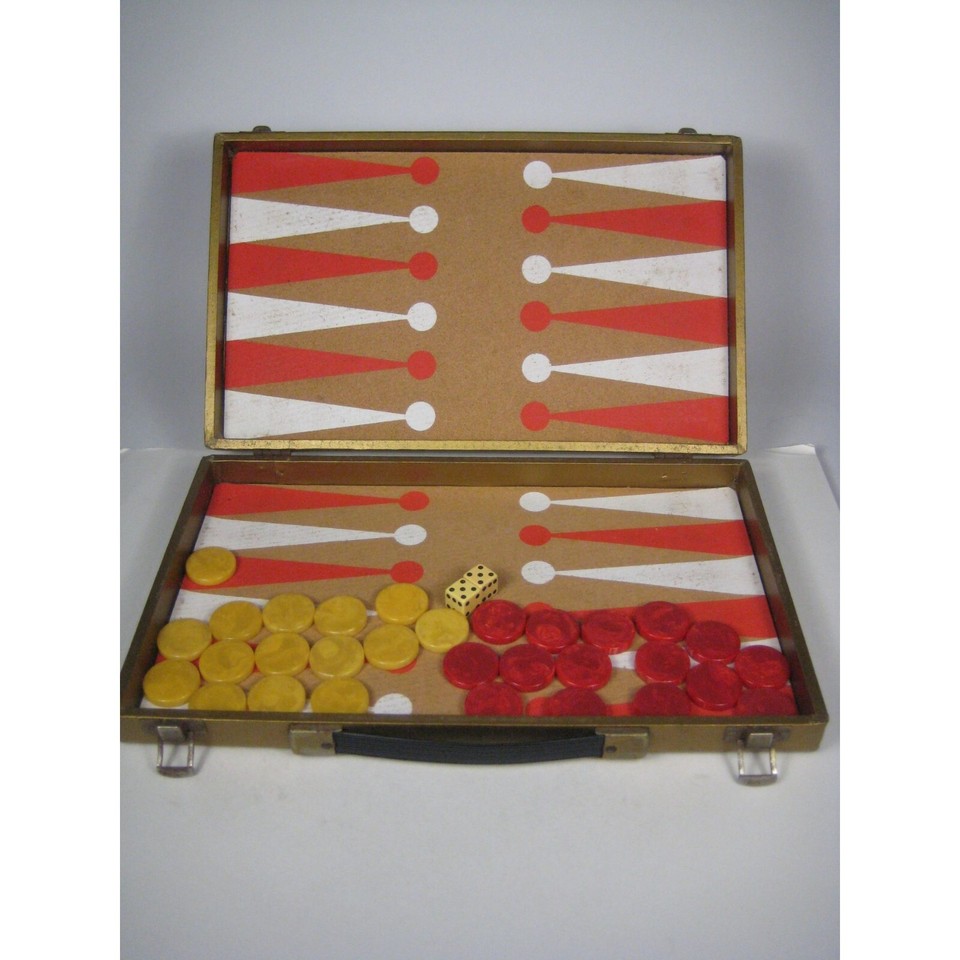 Vintage Cardinal Backgammon Set 30 Bakelite Marbled Catalin Tiles ONLY ...