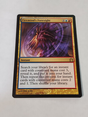 Firemind's Foresight - Return to Ravnica Magic the Gathering MTG Single Nice! | eBay