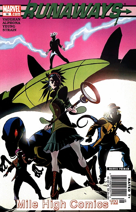 Runaways Comic Art