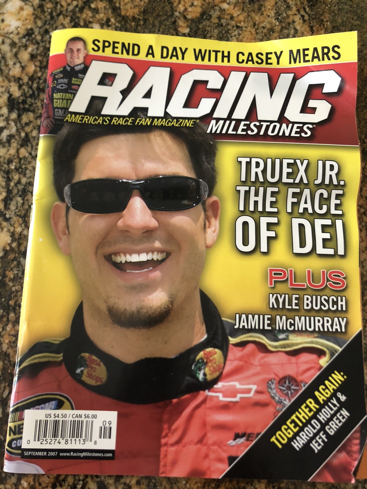Racing Milestones Magazine 9/2007 Martin Truex | eBay
