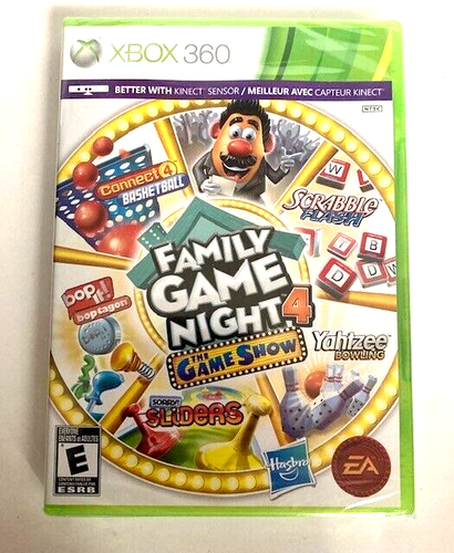 XBOX 360 Family Game Night 4 The Game Show New Sealed - Fre Shipping | eBay