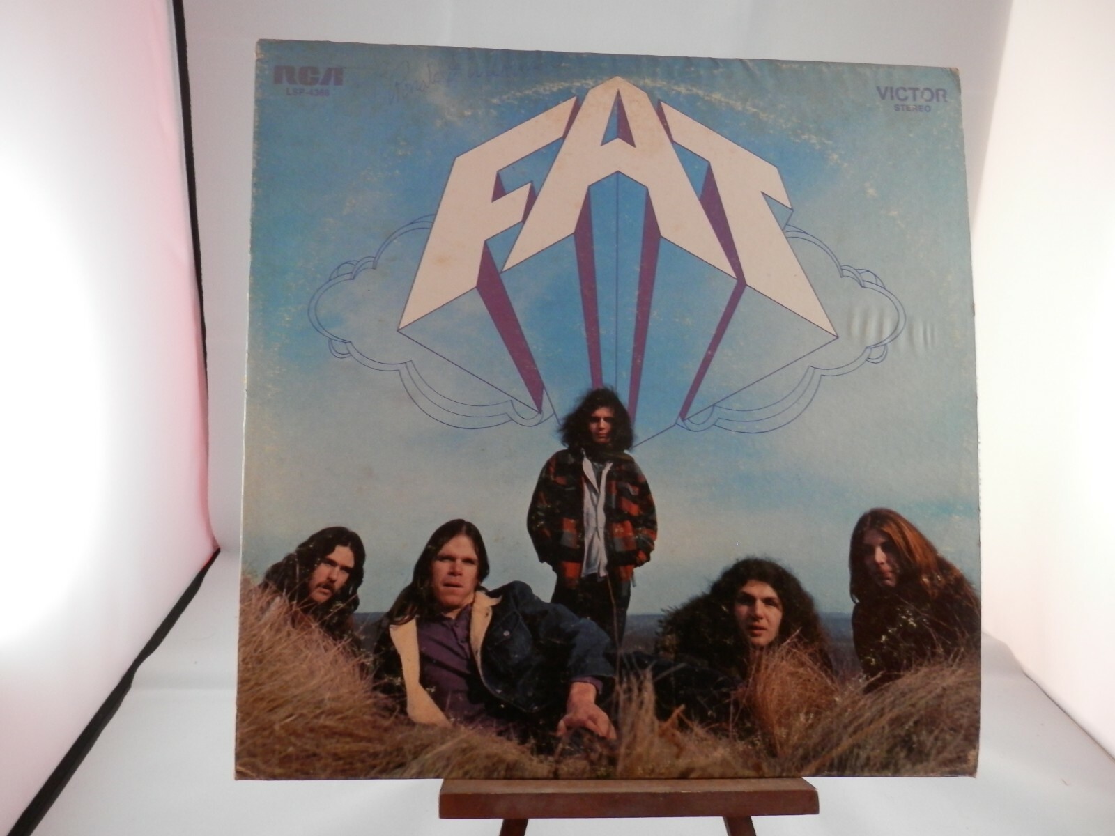 FAT (SELF TITLED) RCA NM- VINYL!! MEGA-RARE!! PLAY-GRADED PSYCHE-BLUES ...