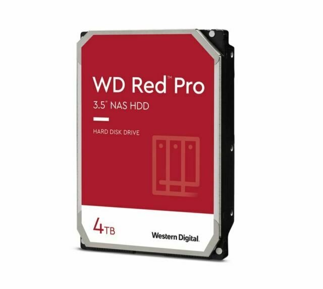 Western Digital Red Pro (7200RPM, 3.5", SATA III, 256MB Cache) 4TB ...