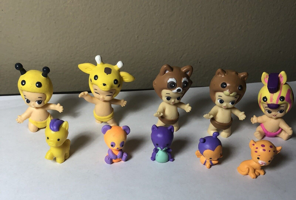 TWOZIES Baby & Animal Pet Lot Moose Toys Lot | eBay