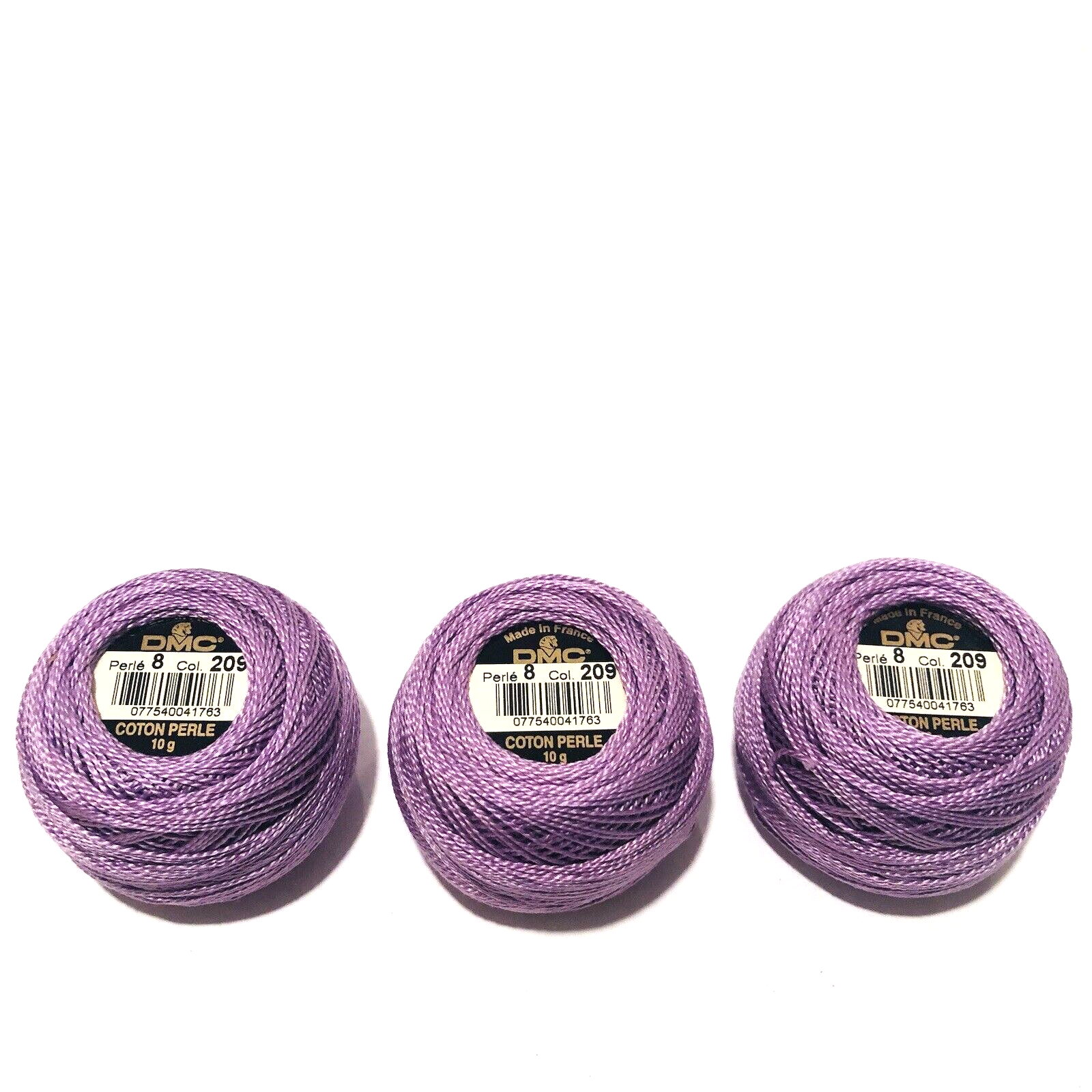 DMC Coton Perle Thread Size 8 Purple 209 Cotton Needlepoint 10g France ...