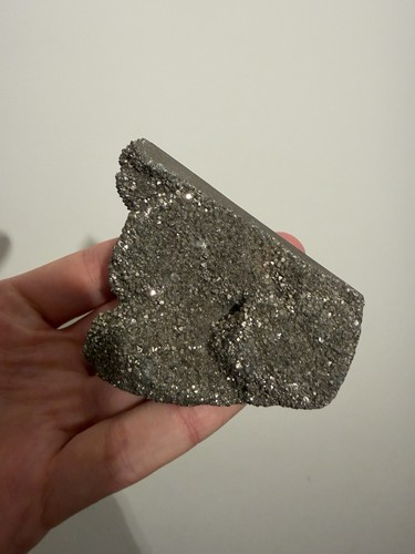 Raw Pyrite Crystal Unique Shape Silver Shiny | eBay UK