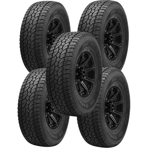 (QTY 5) LT285/70R17E Thunderer Ranger A/T R404 121/118S LRE Black Wall ...