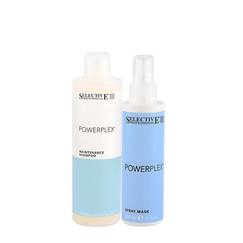 Selective Professional Powerplex Maintenance Shampoo 250ml Spray Mask ...
