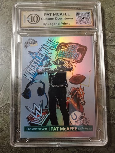 Pat Mcafee Custom Downtown. Legend Prints Art Card. | eBay