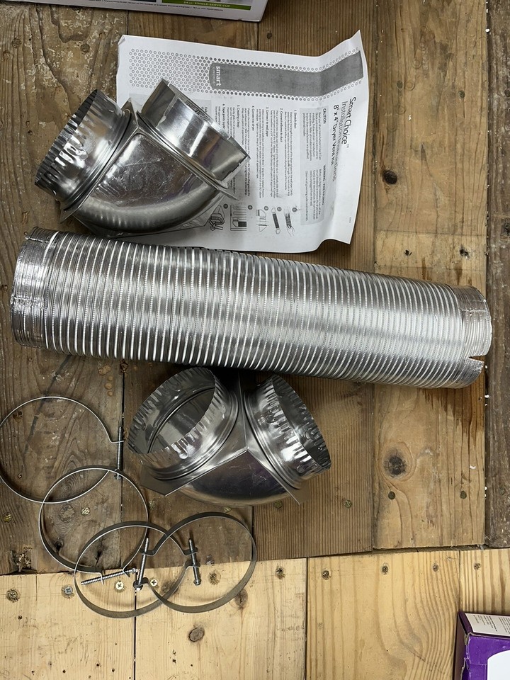 Smart Choice 5304492448 8' Semi-Rigid Dryer Vent Kit (1C) | eBay