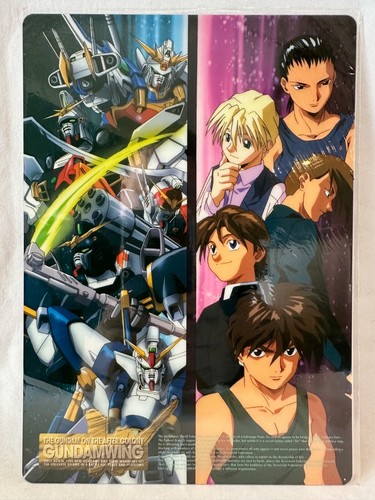 Mobile Suit Gundam W Wing ON THE AFTER COLONY Shitajiki Pencil Board ...