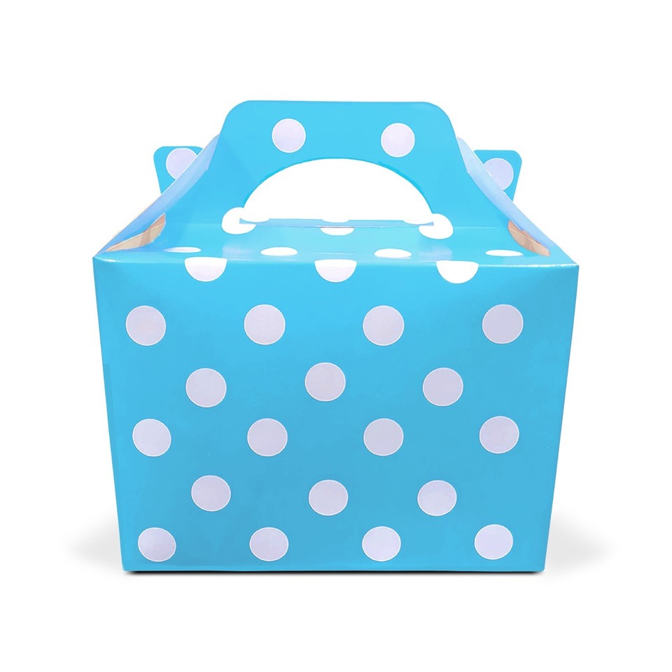 Kids Party Box Bag, Childrens Coloured, Treat, Toy, Lunch Loot, Gift ...