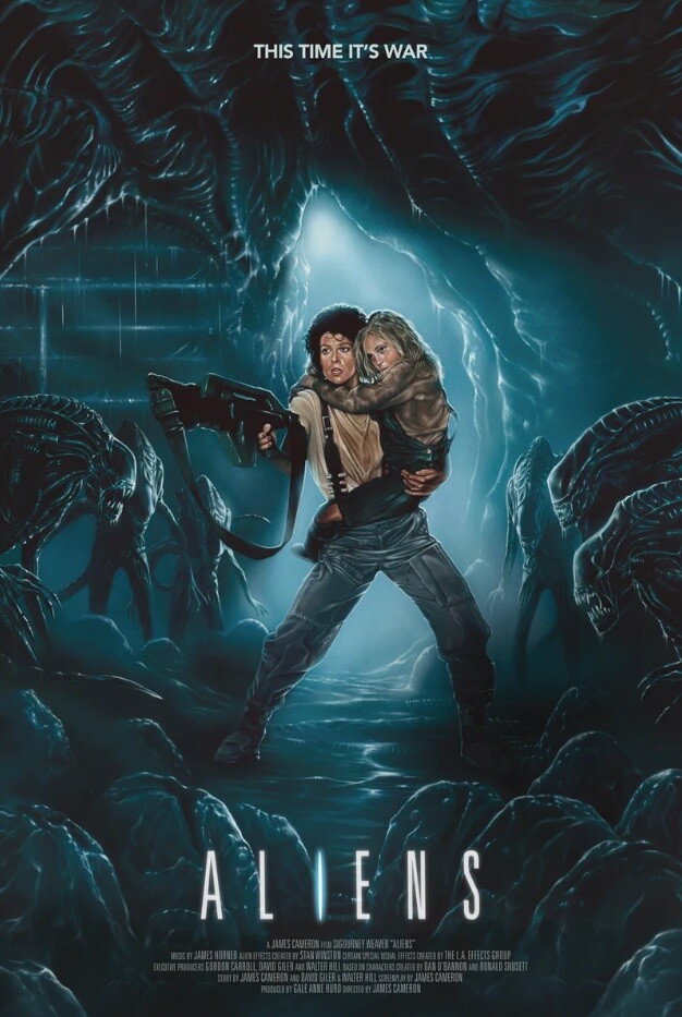 WonderCon 2022 Aliens Movie Film Ripley Newt Xenomorph Giclee Print ...