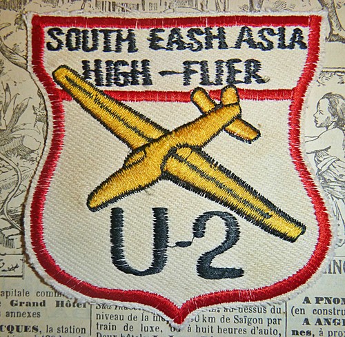 Original Patch - Dragon Lady - CIA Spy Plane - U2 Pilot - Vietnam War ...