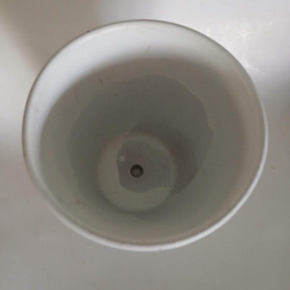 Vintage Terra Cotta Garden Pot House Plant Pot 6" Hand Painted | eBay