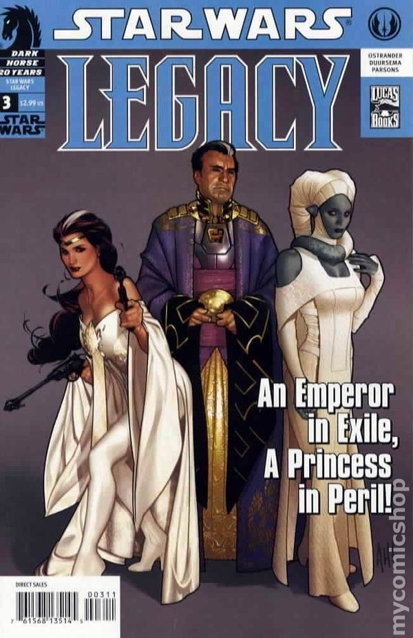 Star Wars Legacy #3A FN/VF 7.0 2006 Stock Image | eBay