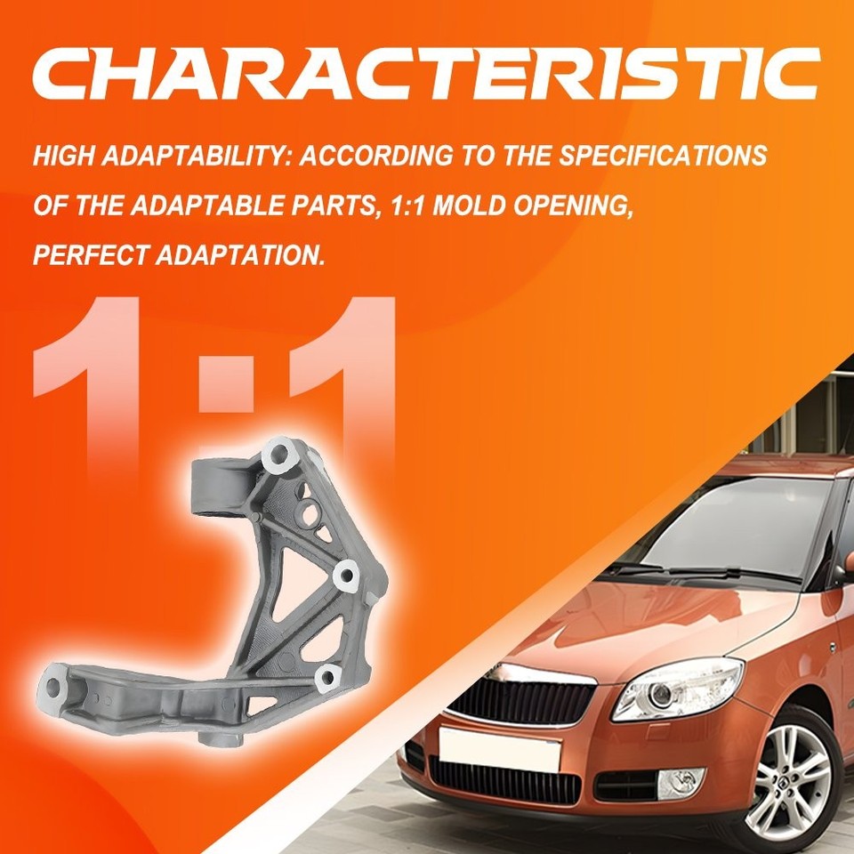 Front Left/Right Side Wishbone Suspension Bracket Arm For VW Polo 9N ...