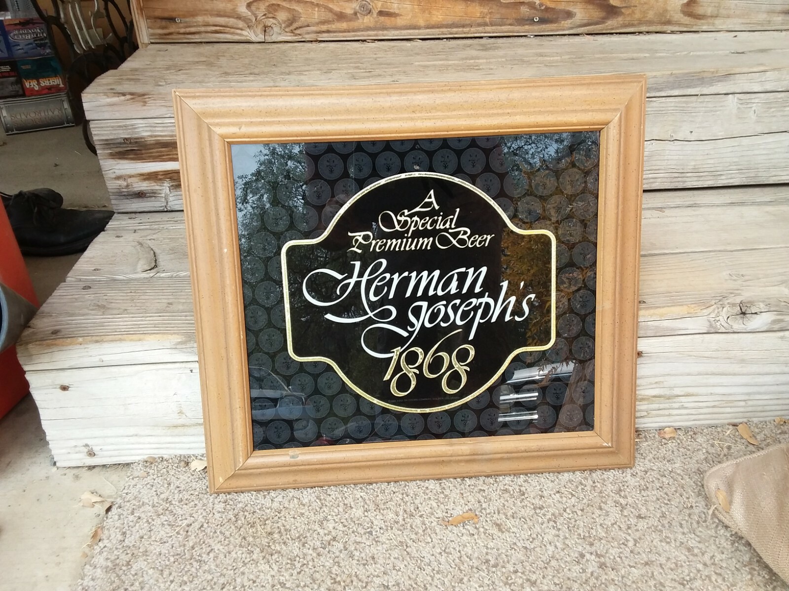 Vintage Herman Joseph's Beer Wall Sign Breweriana Advertise Decor Bar ...