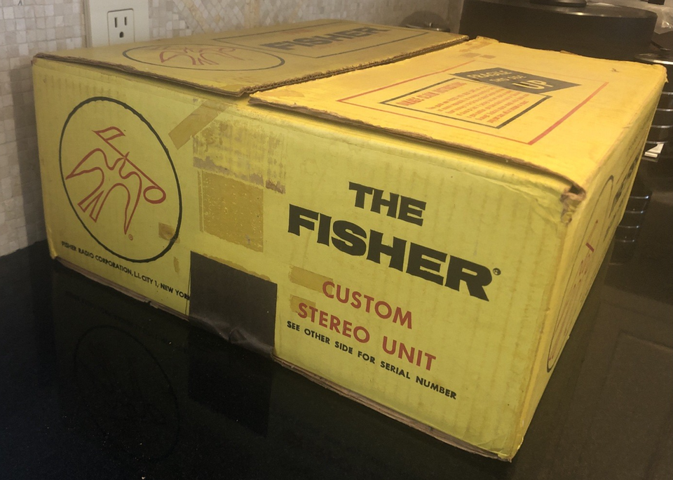 The Fisher Model FM- 100-B FM Tube StereoTuner Receiver Open Box | eBay