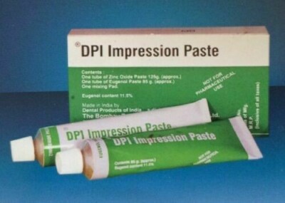 Dental DPI ZOE Impression Paste - Zinc Oxide Eugenol Impression Paste ...