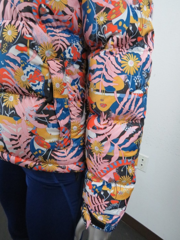 Womens International Collection The North Face Print Nuptse 700-Down ...