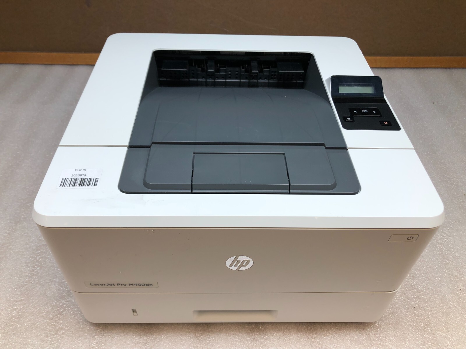 HP LaserJet Pro M402dn Duplex Monochrome Laser Printer w/TONER & 4K Pgs ...