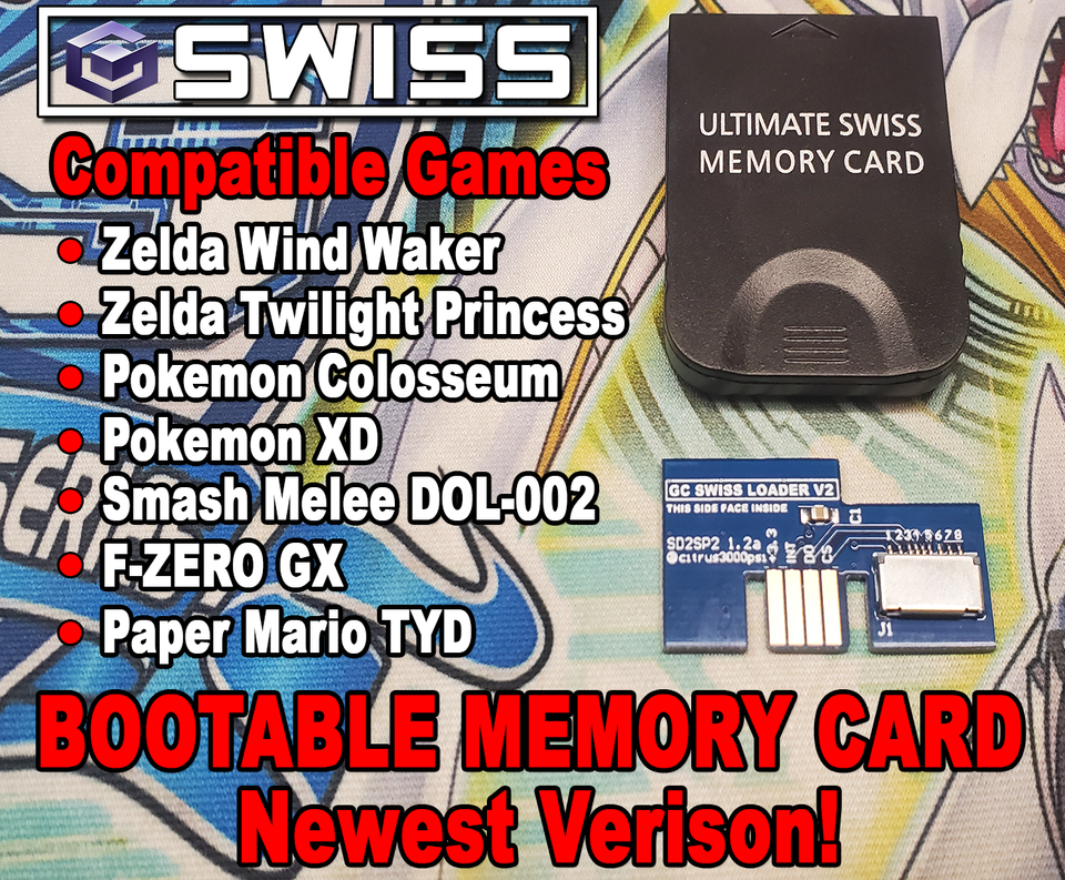 Swiss GameCube Memory Card Bootable Loader SD2SP2 Plug and Play | eBay