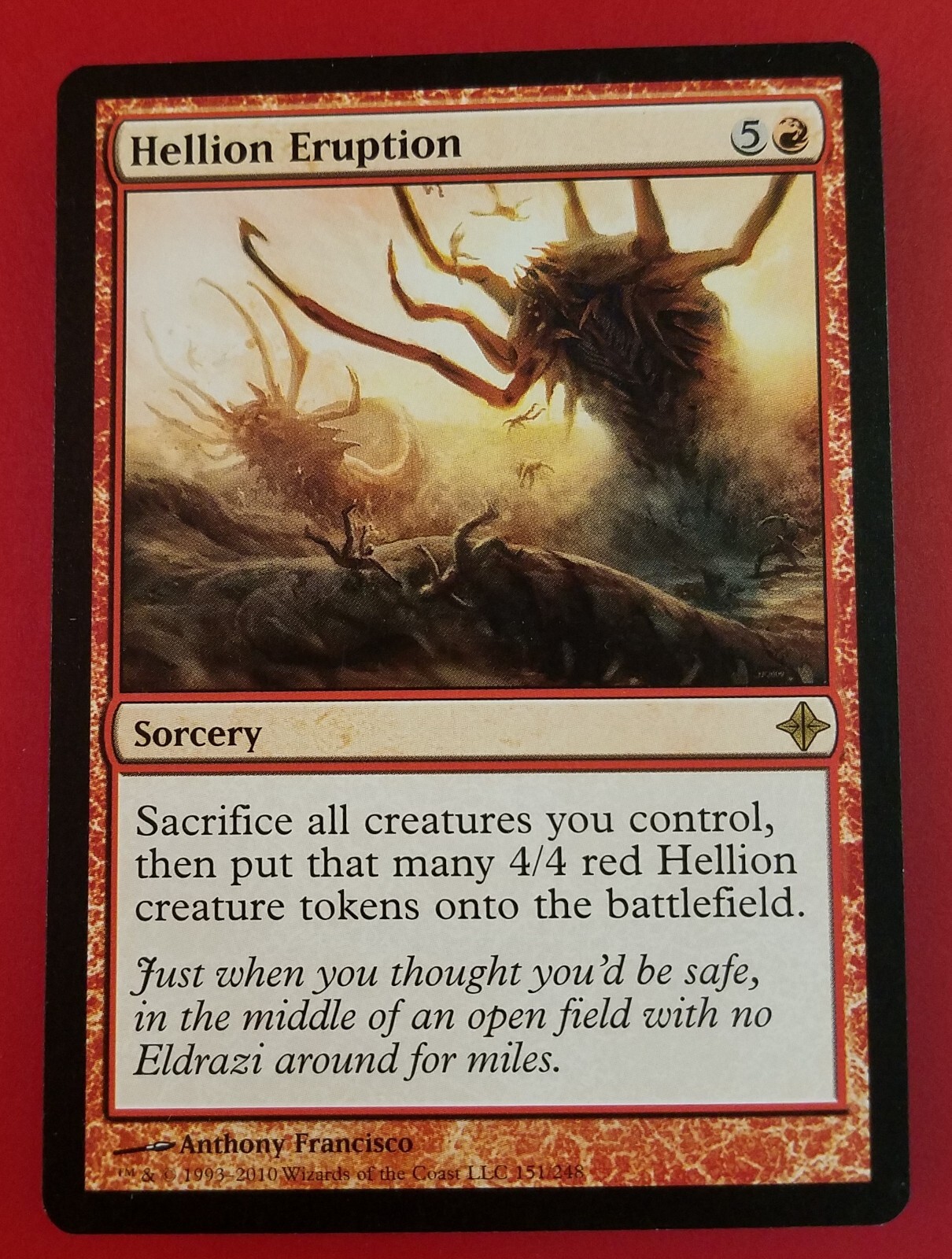 1x Hellion Eruption | Rise of the Eldrazi | MTG Magic Cards | eBay