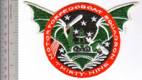 US Navy USN WWII Motor Torpedo Boat Squadron RON-39 PT Boat Patch | eBay