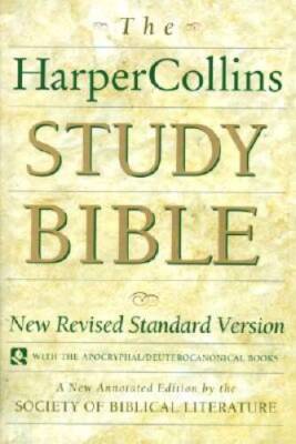 HarperCollins Study Bible: New Revised Standard Version (with the Ap ...