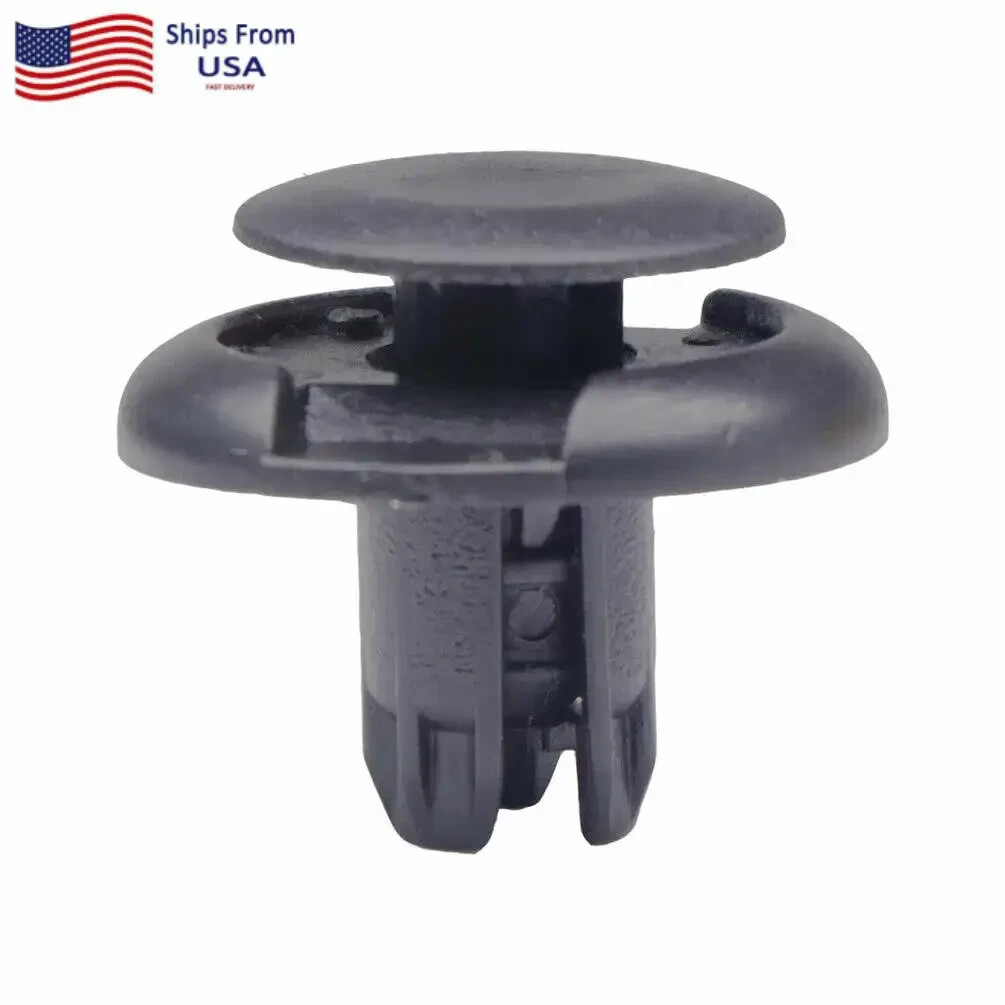 100 Pcs Clip Front Rear Bumper Push-Type Retainer For Honda Accord ...