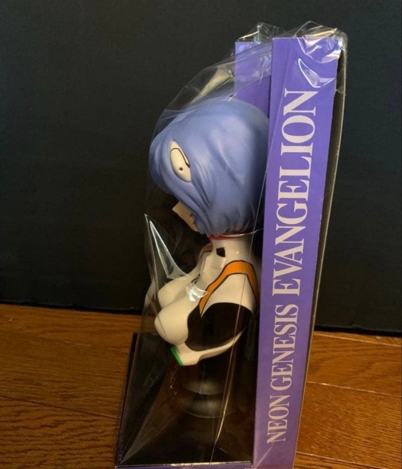 Figurine Neon Genesis Evangelion Rei Ayanami Bust Soft Vinyl Yukio ...